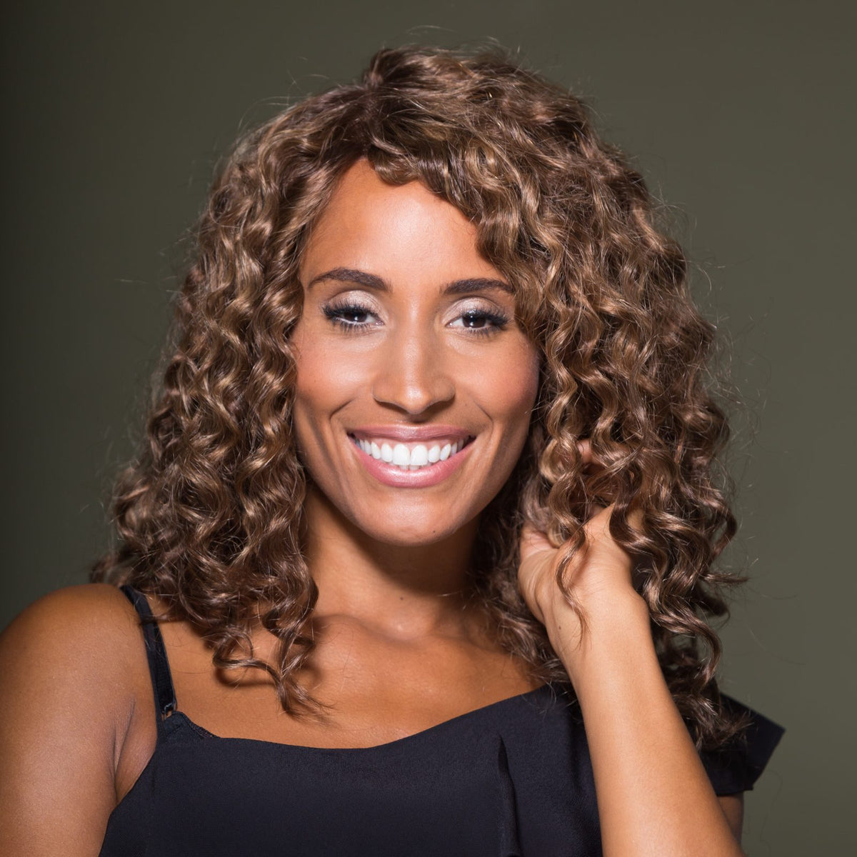 Amber Human Hair Wig - Trendco Gem Collection – The Wonderful Wig Company